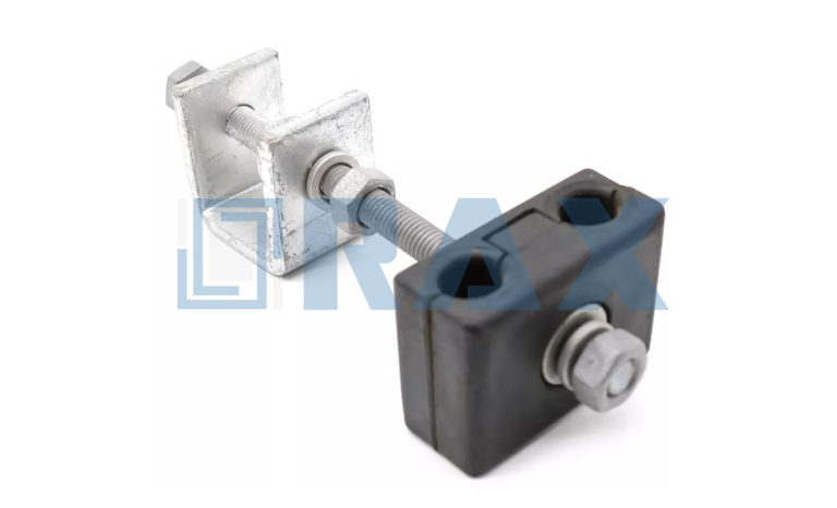 Down Lead Clamp,Down Lead Cushion for Poles and Towers - Rax Industry