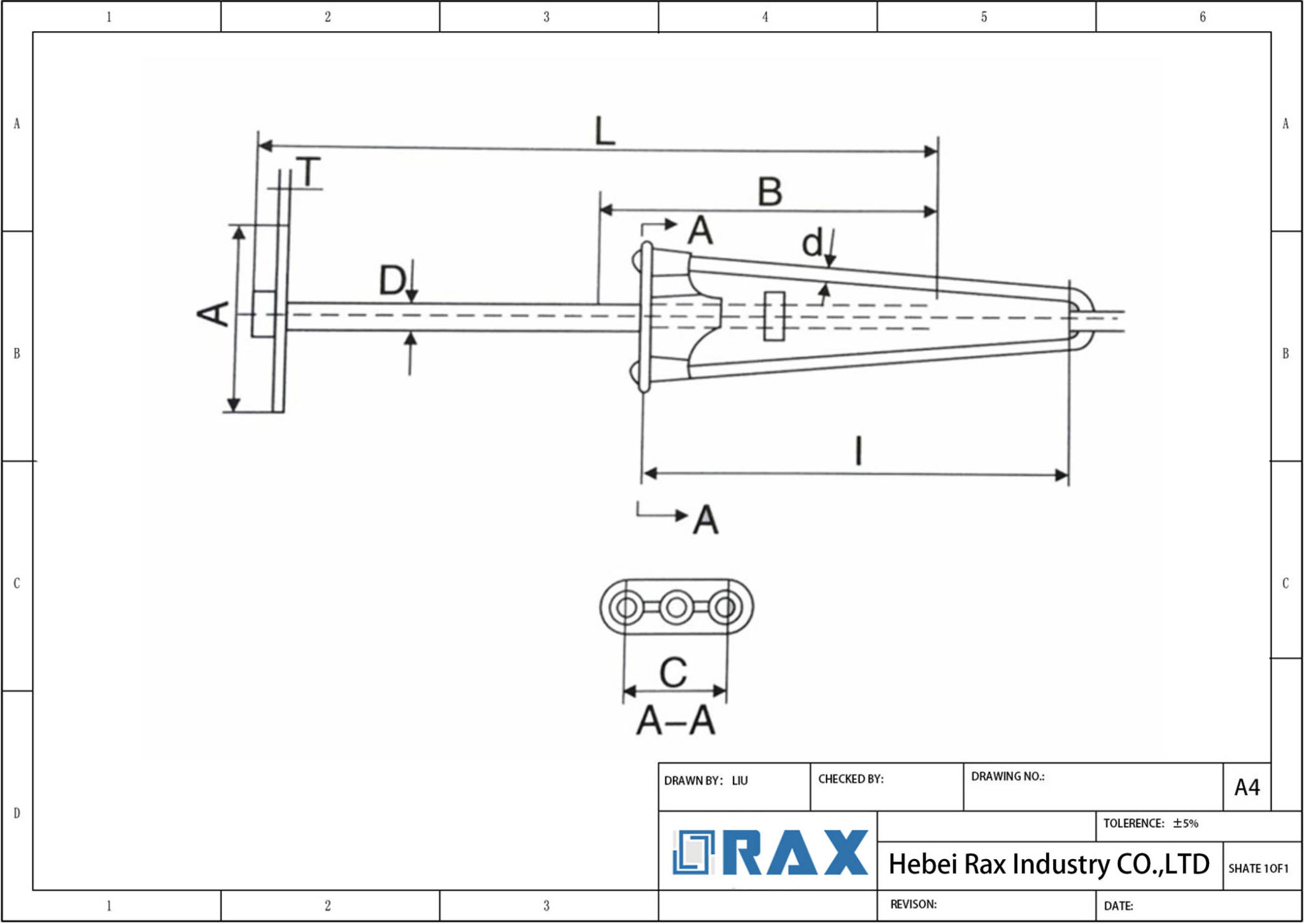 Stay Rod, Electrical Stay Set Manufacturer and Supplier - Rax Industry