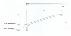Street Light Arm, Light Pole Mounting Bracket Manufacturer - Rax Industry