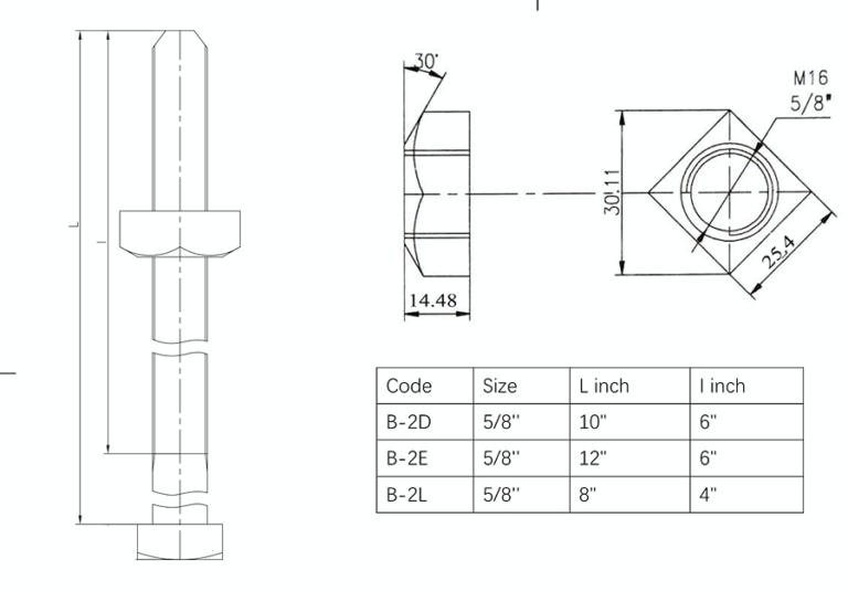 Square Head Machine Bolt, Square Head Bolt Manufacturer and Supplier ...