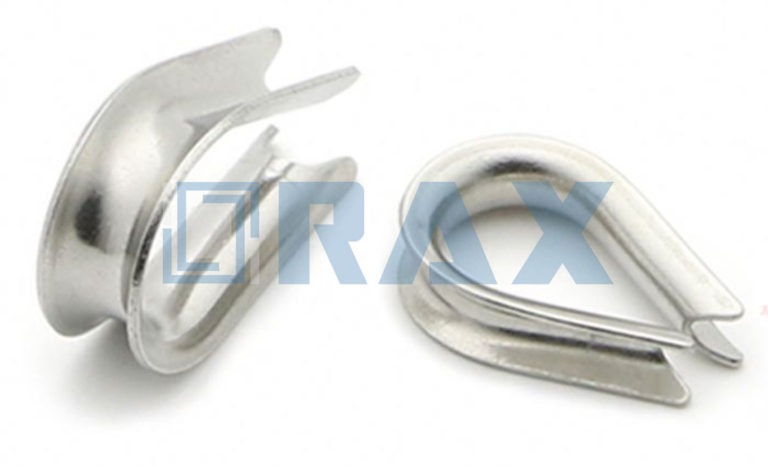 Guy Thimble, Galvanized Thimble Eye for Steel Wire - Rax Industry