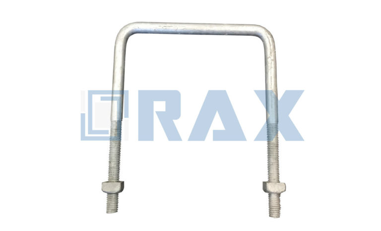 U Bolts, Galvanized Square U Bolt Clamp Supplier & Manufacturer - Rax ...