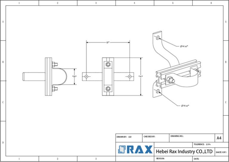 Conduit Standoff Bracket Manufacturer - Rax Industry