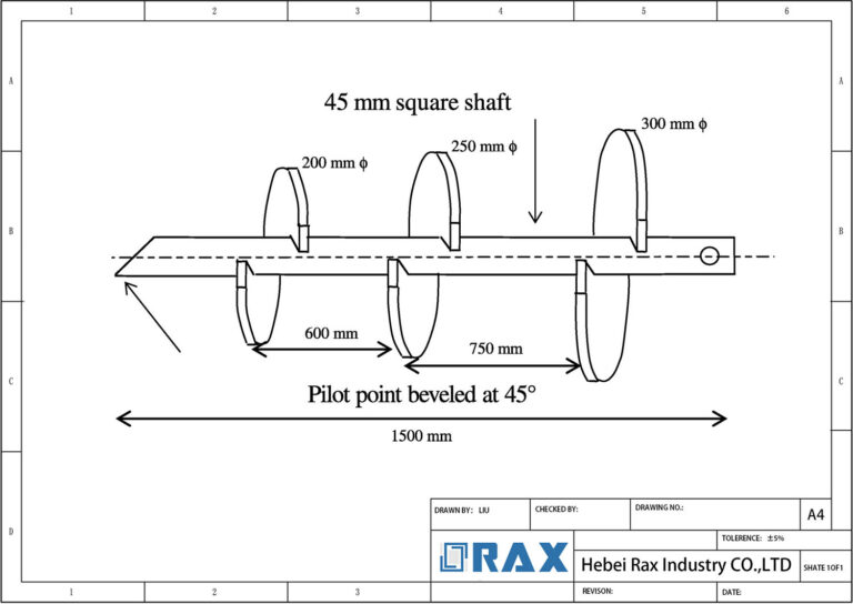 Square Shaft Helical Anchor Manufacturer - Rax Industry