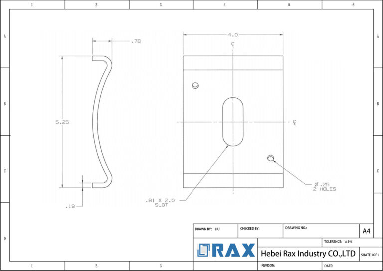 Pole Gain Plate Manufacturer - Rax Industry