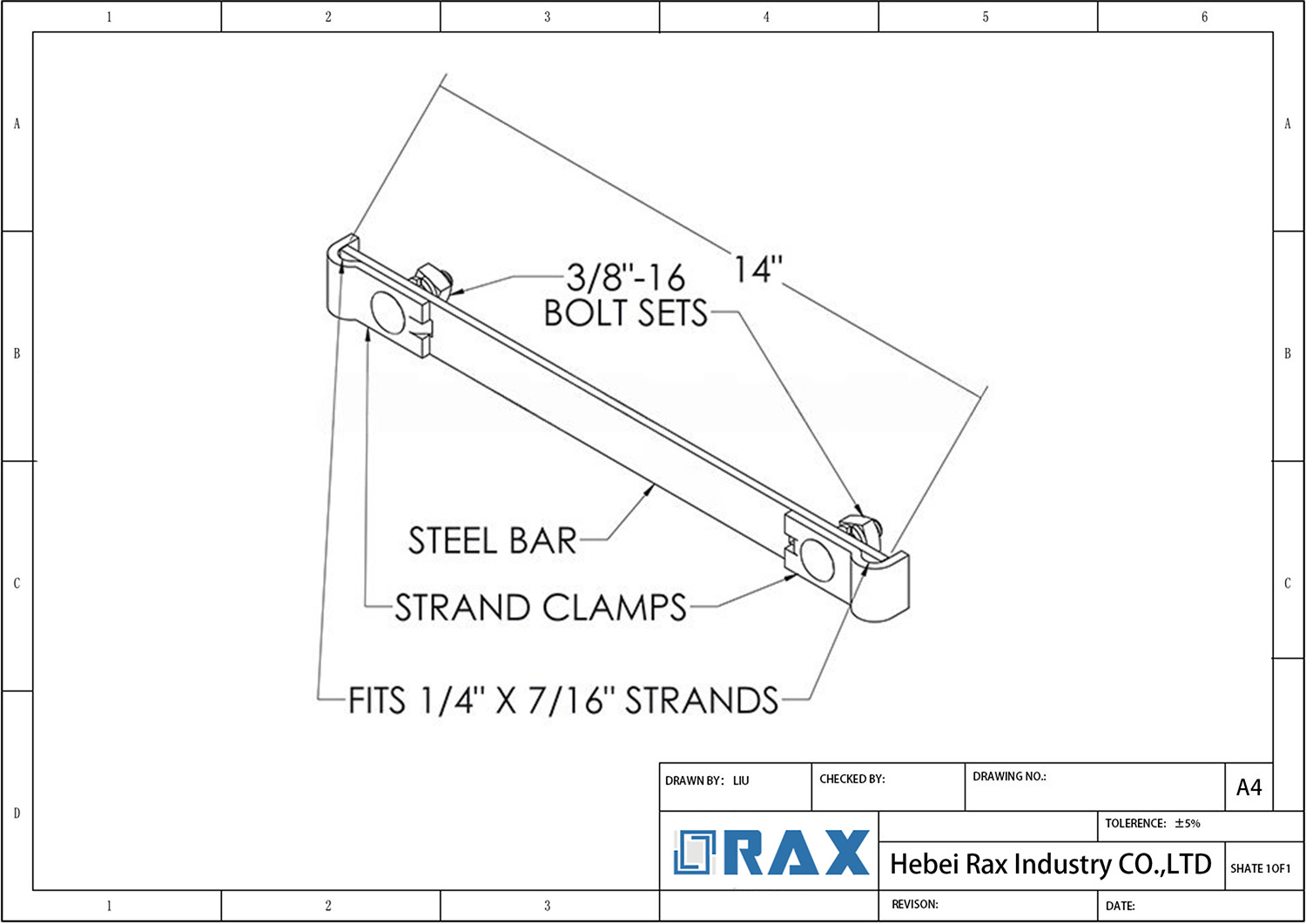 Straight Strand Tie Strap Manufacturer - Rax Industry