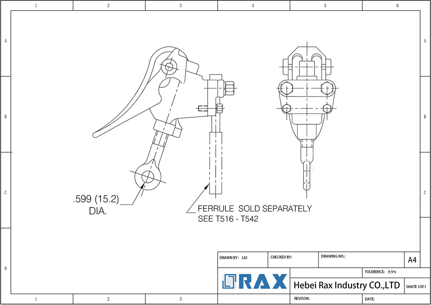 الشركة المصنعة لمشبك منقار البط - Rax Industry