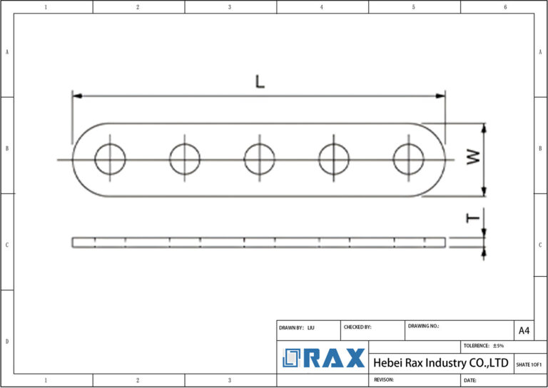 PT type Adjusting Plate , Sag Adjuster Plate Manufacturer - Rax Industry