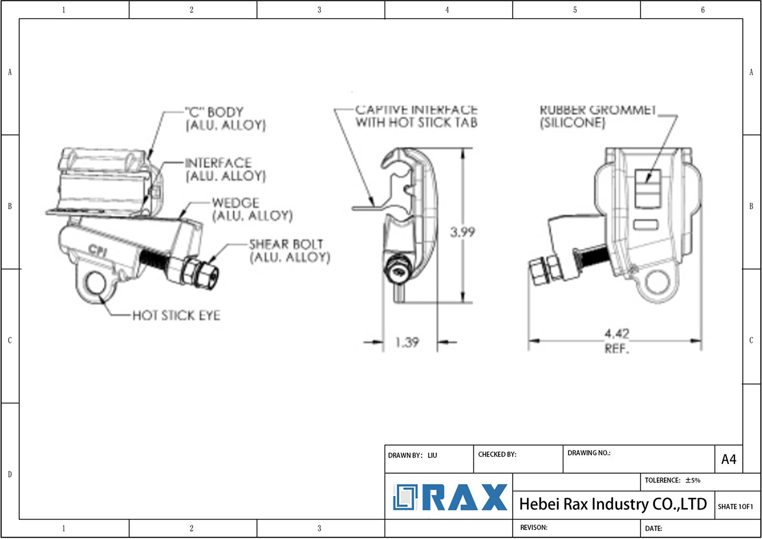 Wedge Tap Connector Manufacturer - Rax Industry